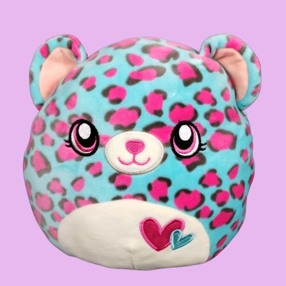 Squishmallows | Toys | Squishmallow Leopardcheetah Plush Chelsea Heat ...
